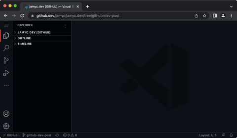 Edit GitHub Repositories From Your Browser | Jamy Cuijpers
